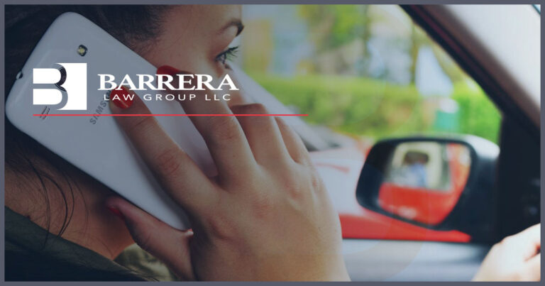 What Counts as Distracted Driving? - Barrera Law Group LLC